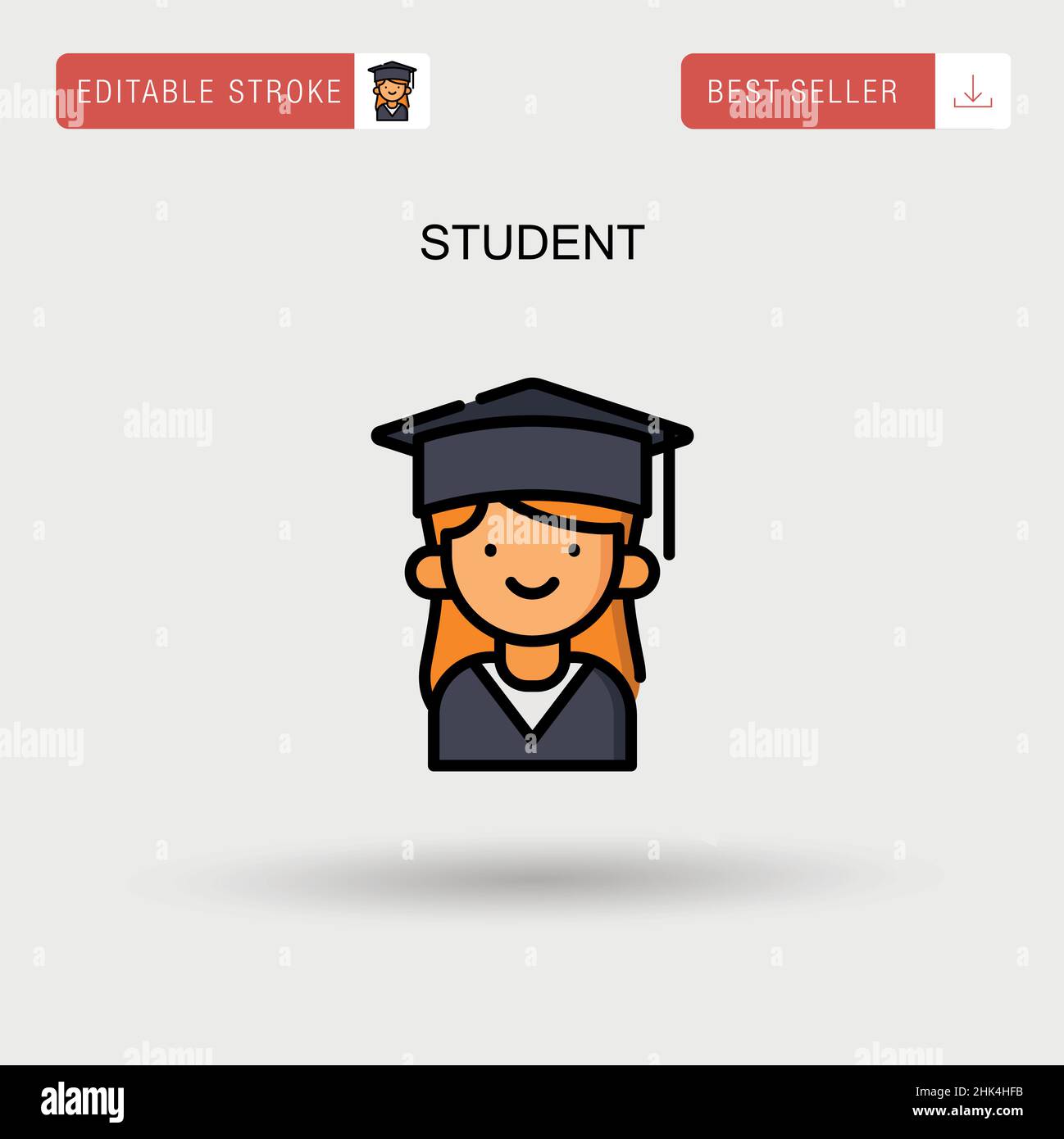 Asian student laptop working Stock Vector Images - Alamy