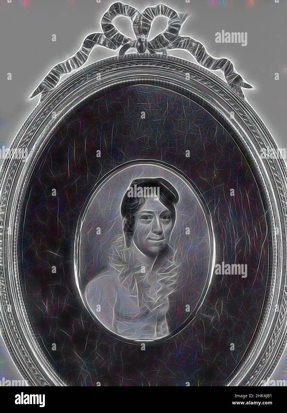 Inspired by Portrait of a Lady of the Brasher Family, Watercolor on ...