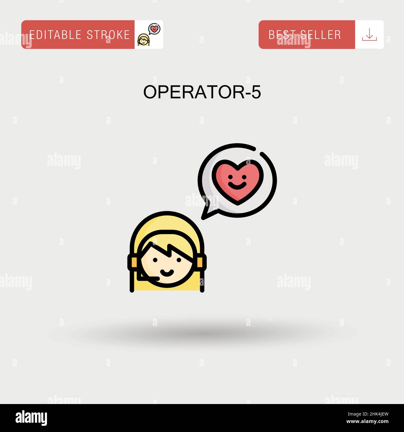 Data operator Stock Vector Images - Alamy