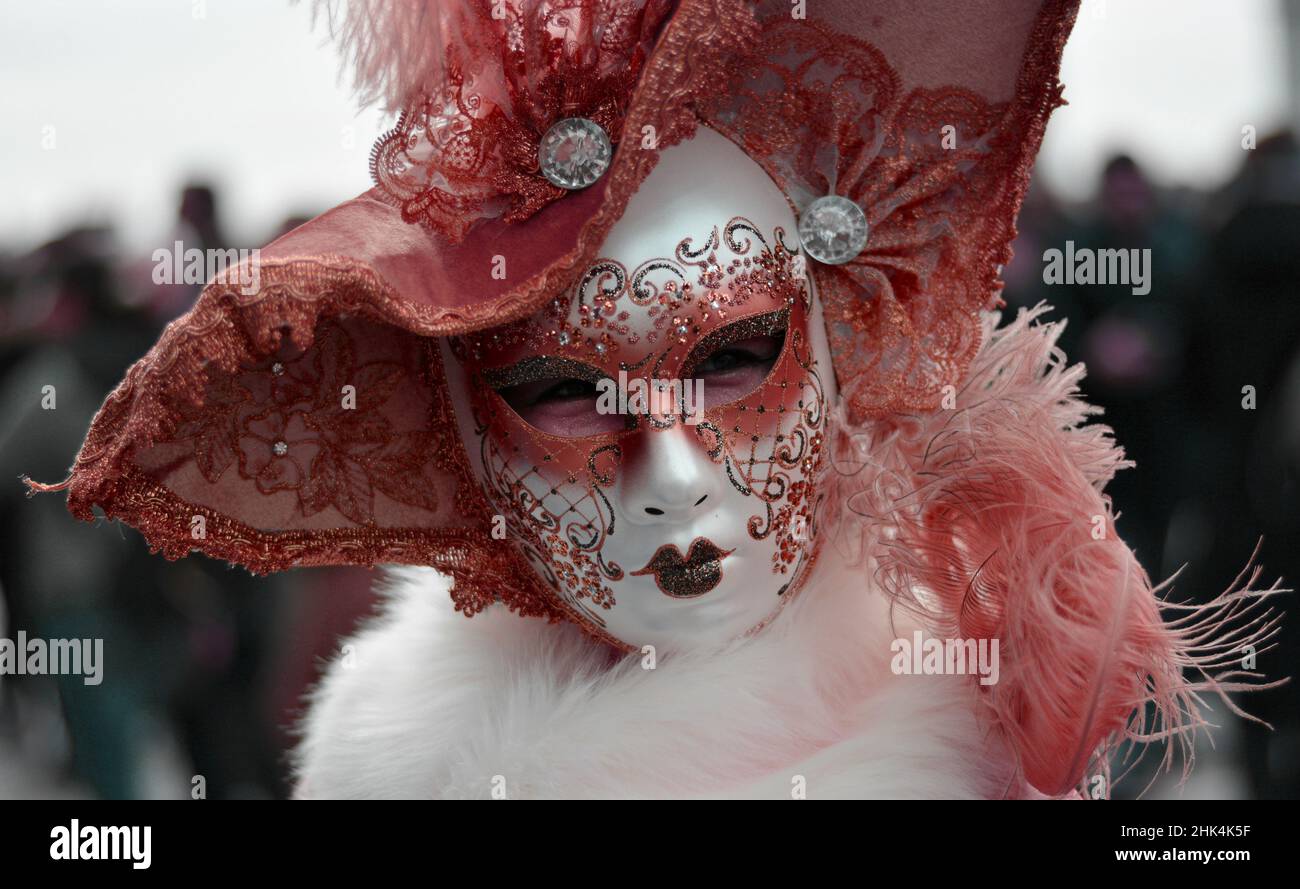 an elegant mask from the end of the 19th century Stock Photo - Alamy
