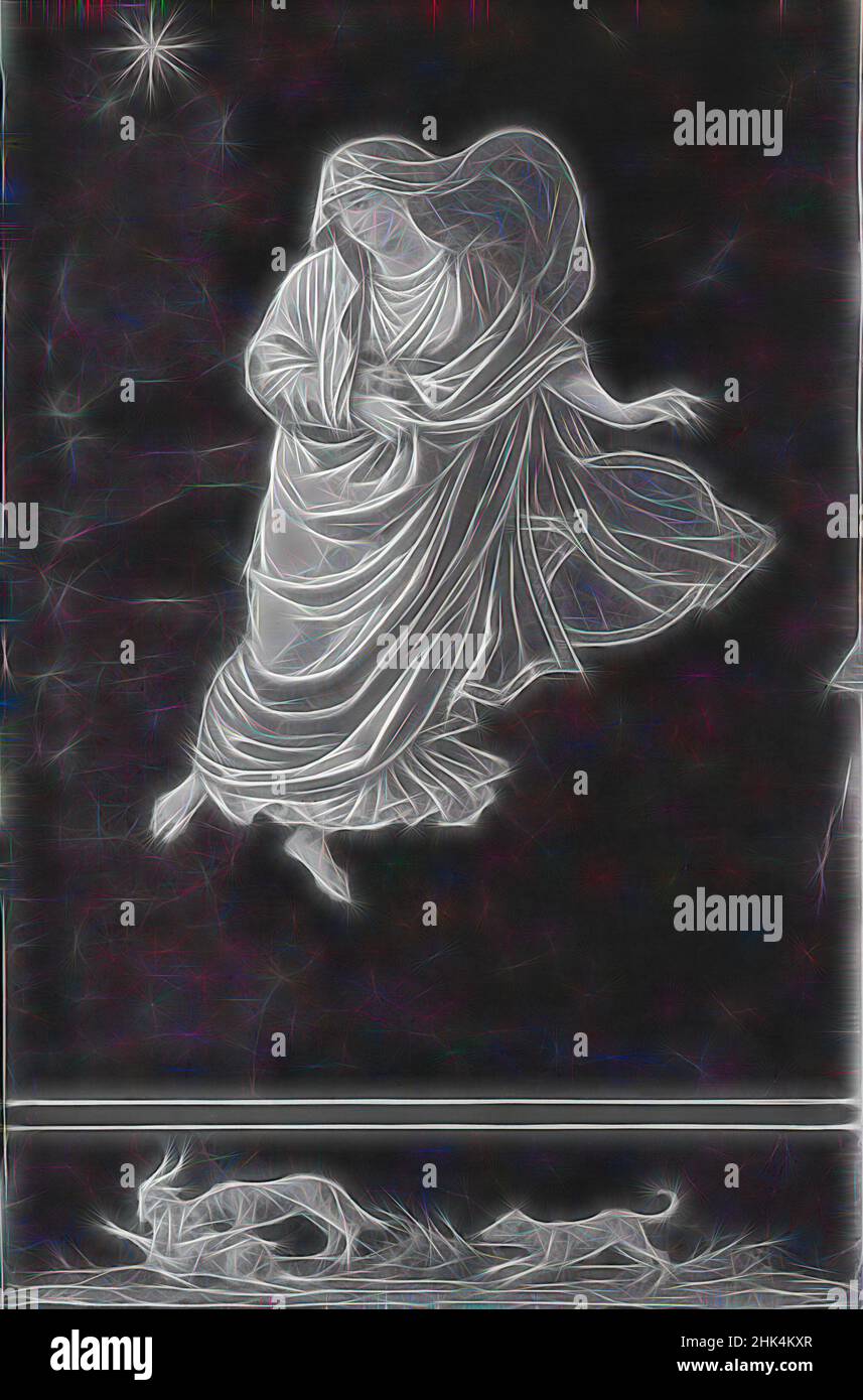 Inspired by Pompeian Picture of Raphael's Hours, Arms Lowered, Italian ...