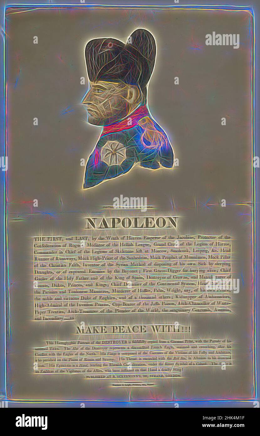 Inspired by Napoleon, the First and Last, Etching, letterpress, and ...