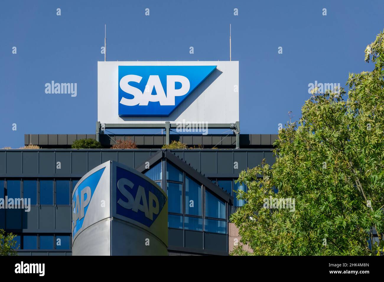 Sap headquarters walldorf germany building hi-res stock photography and ...