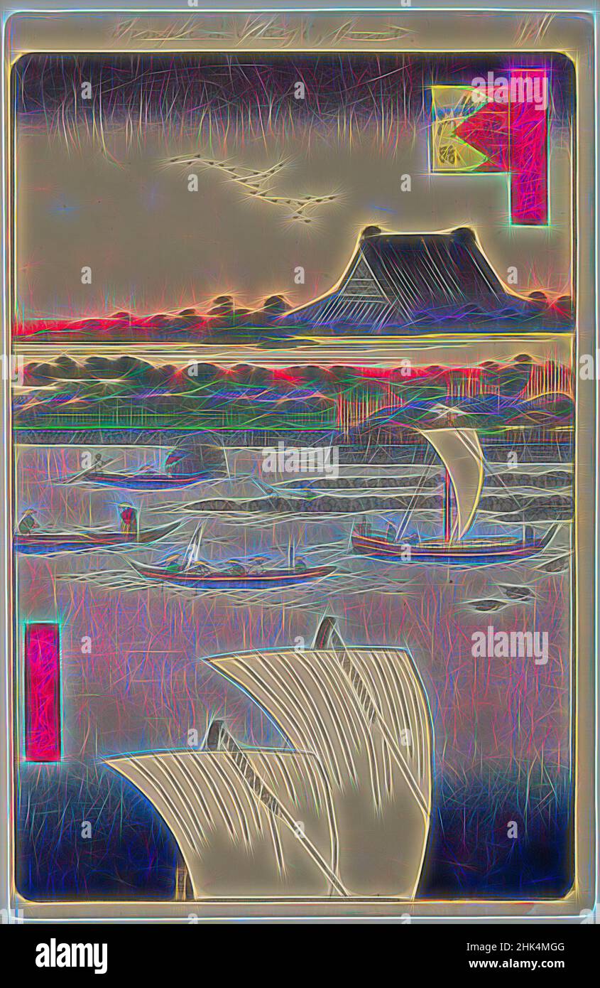 Inspired by Teppozu and Tsukiji Honganji Temple, No. 78 from One ...