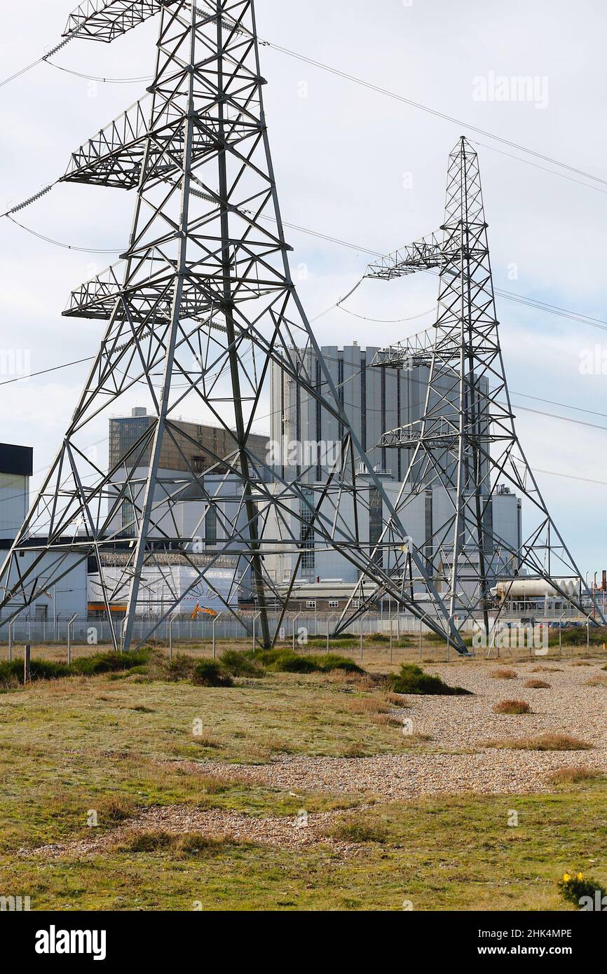 Electricity distribution pylons hi-res stock photography and images - Alamy