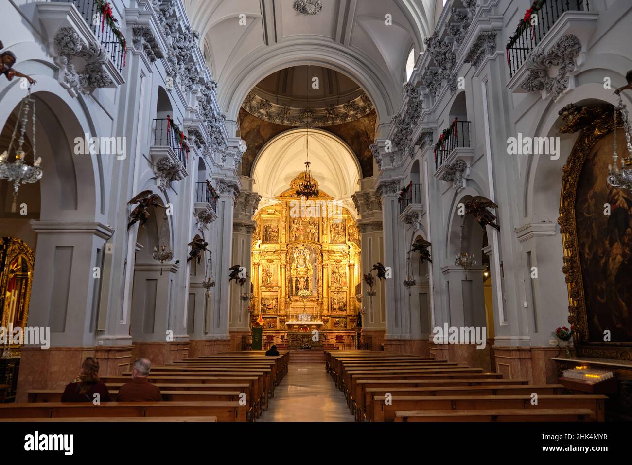 Basilica of Santa Maria de La Victoria, Malaga, Spain Stock Photo - Alamy