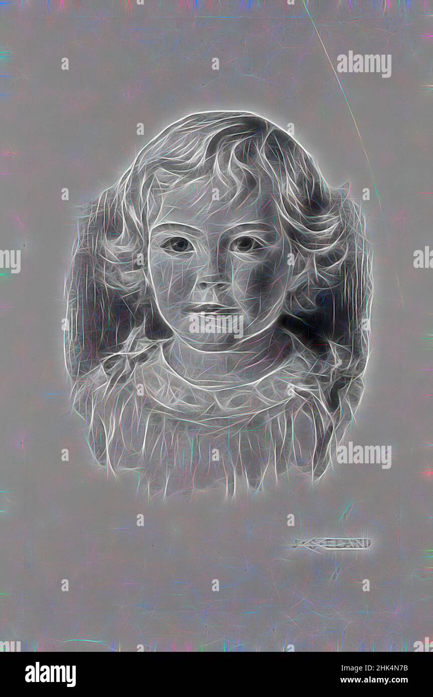 Inspired by Child's Head, John Shenton Eland, British, 1872-1933, Chalk ...