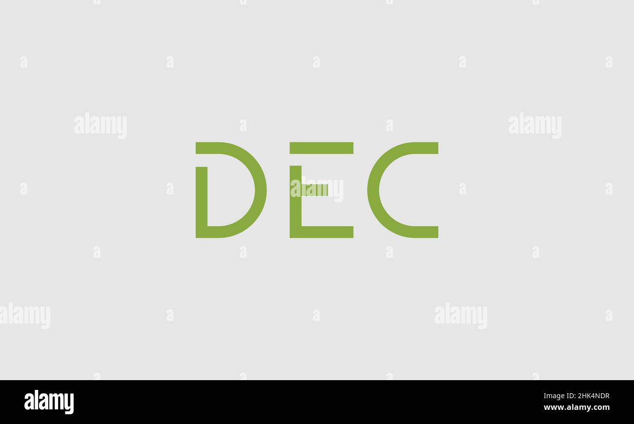 Déc logo Stock Vector Images - Alamy