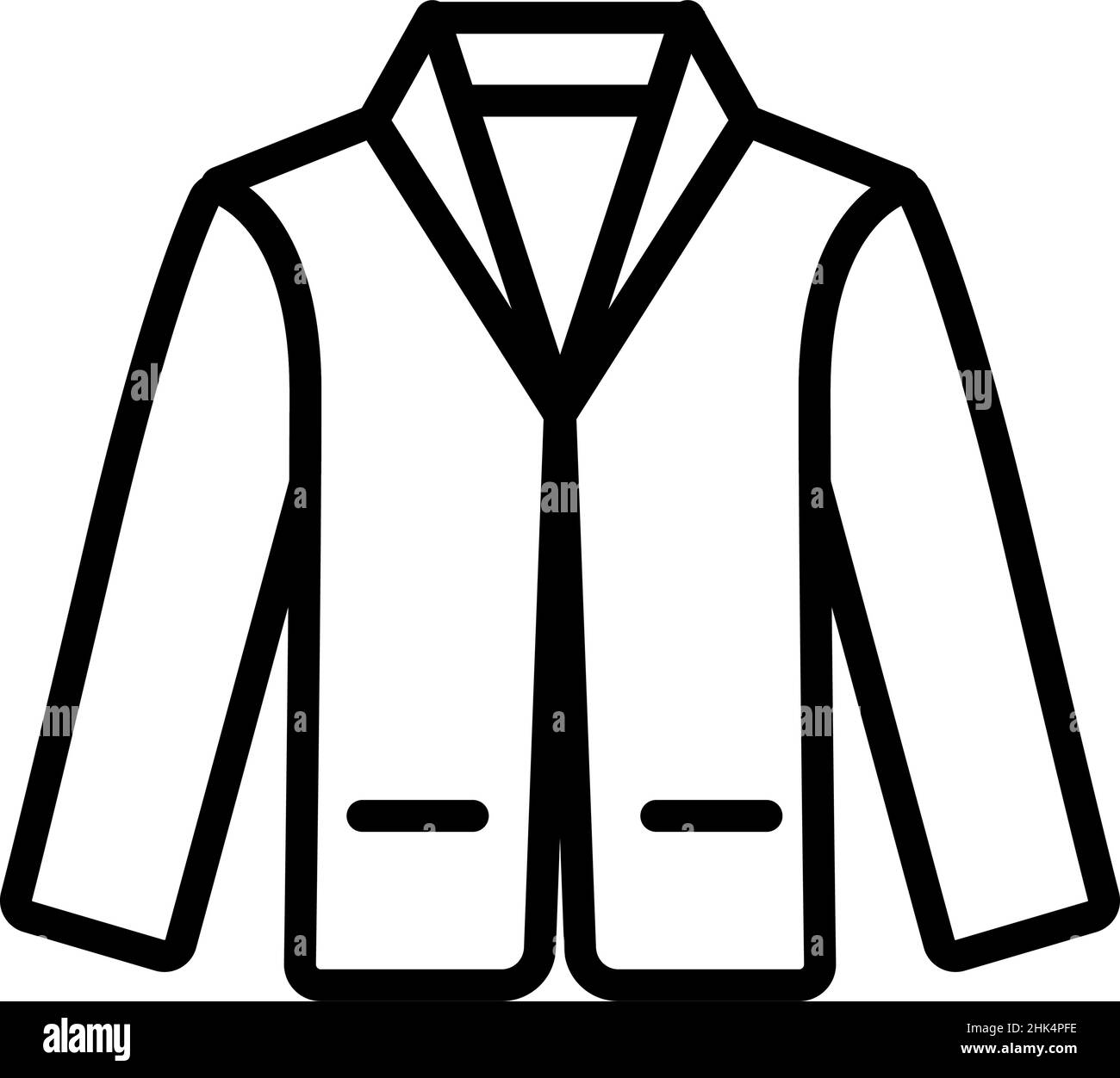 Men suit icon on white background, vector illustration Stock Vector ...