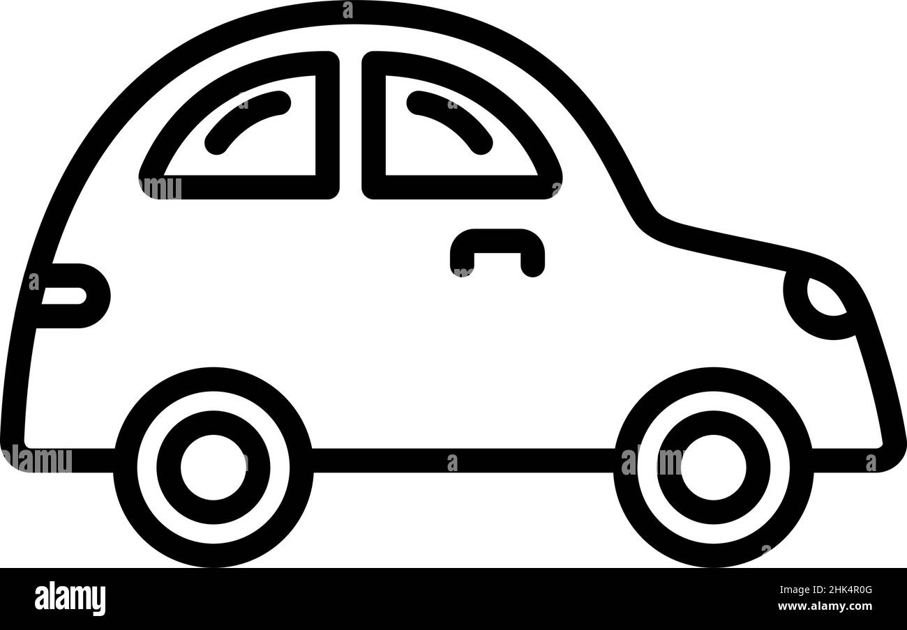 Car icon on white background, vector illustration Stock Vector Image ...