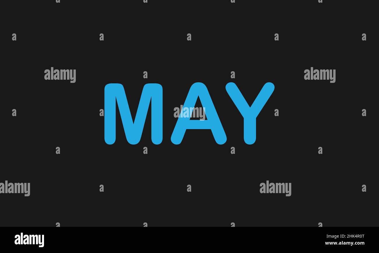 May marketing logo Stock Vector Images - Alamy