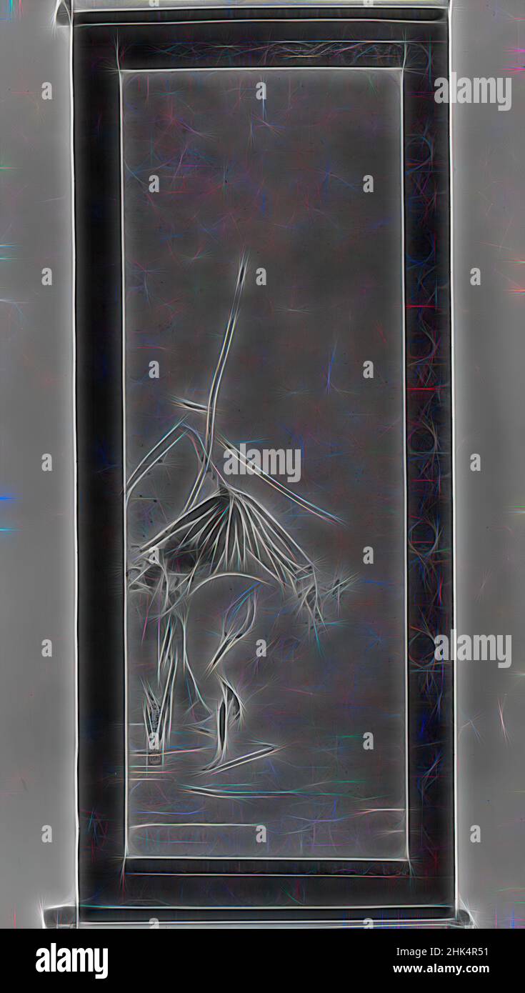 Inspired by Painting of Heron and Lotus, Kano Naonobu, Japanese, 1607 ...