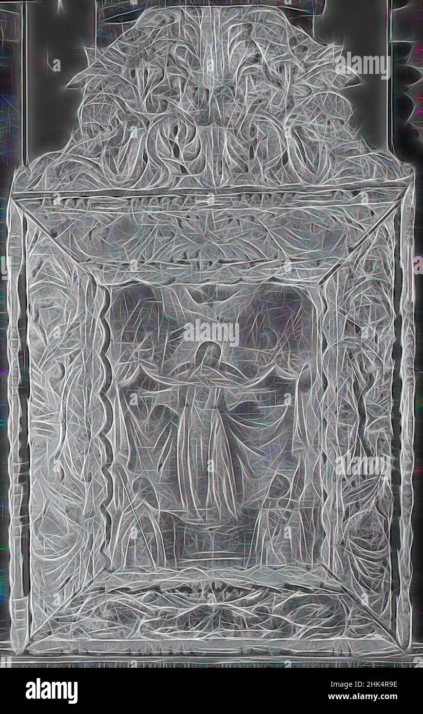 Inspired by Virgin of Mercy, Oil on canvas, 18th century, 13 x 10 1/4 ...