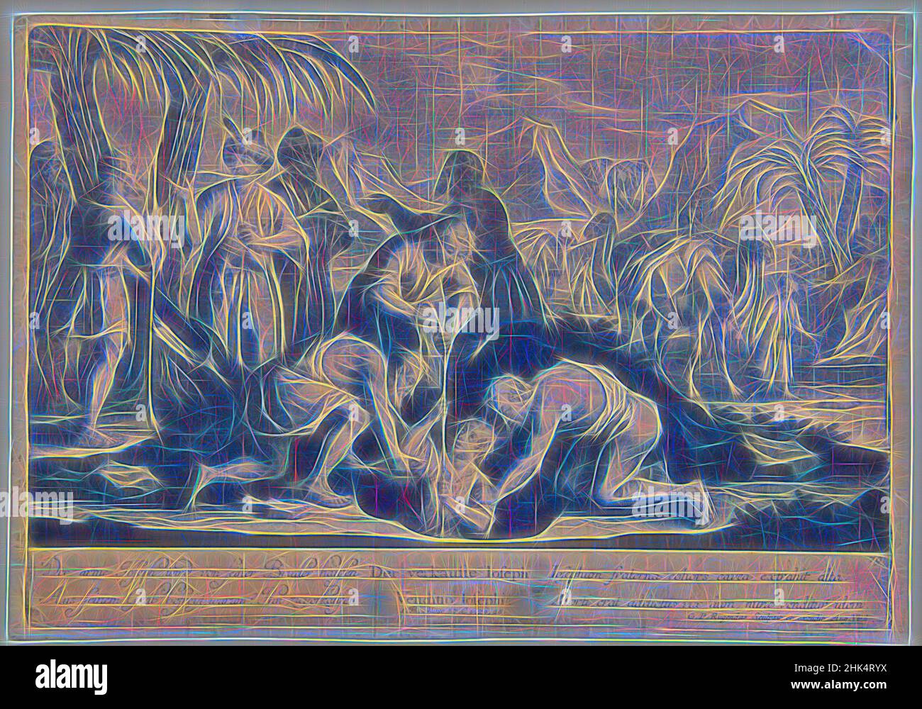 Inspired by Story of Joseph, Plate 79, Georg Philipp Rugendas I, German ...