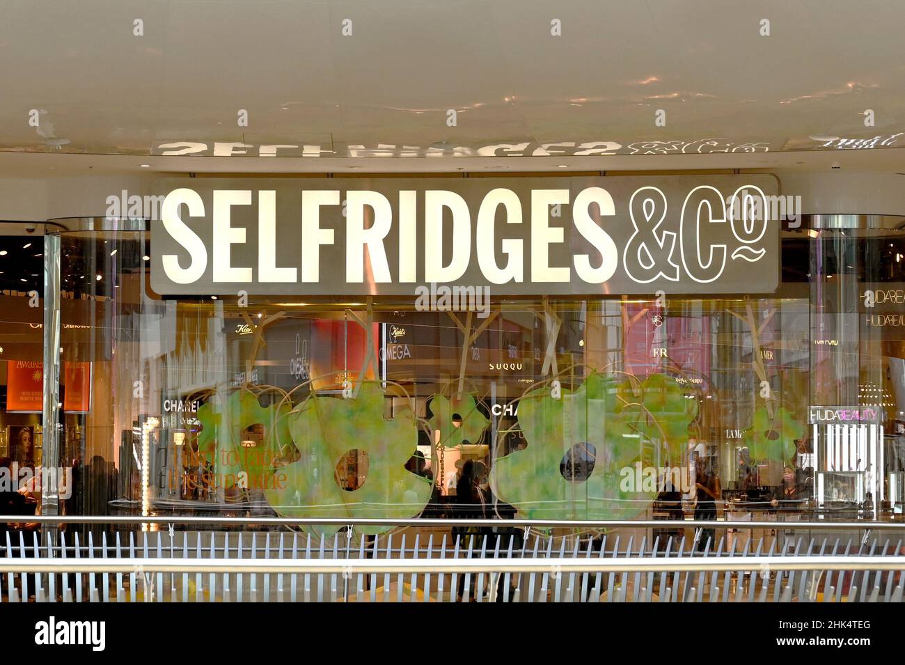 Birmingham, England - July 2021: Sign above the entrance of the ...
