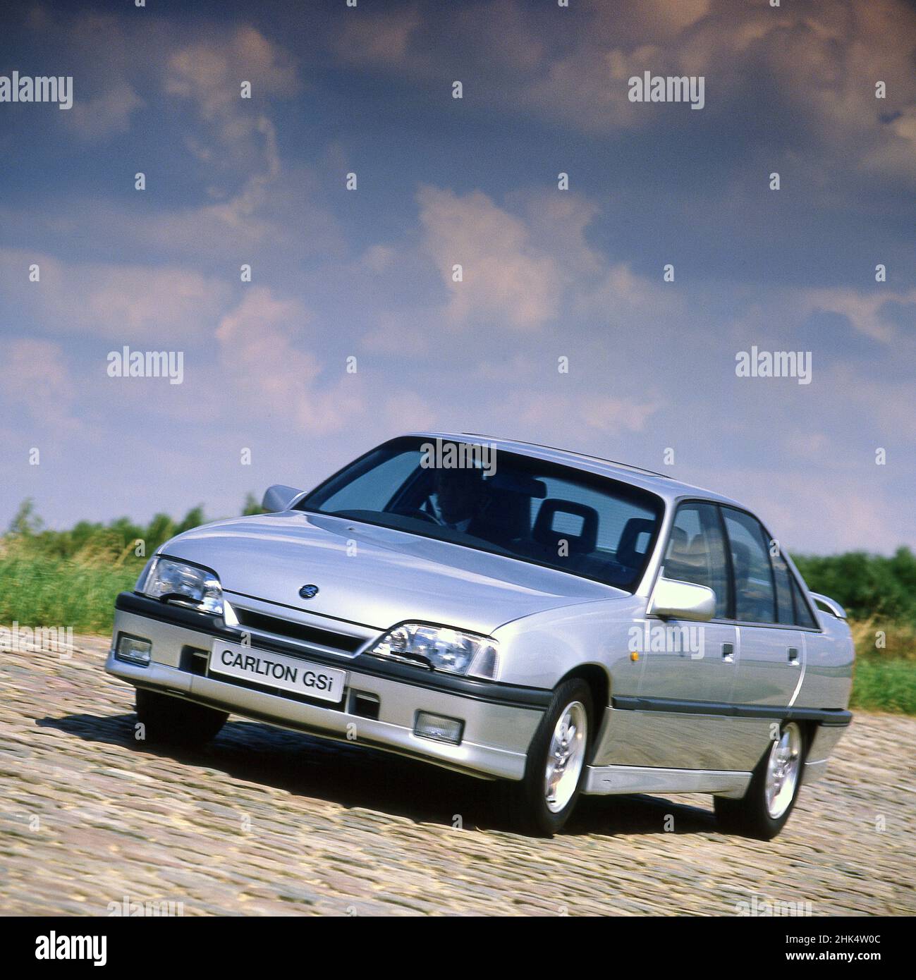 1986 Vauxhall Calton GSi driving in the UK Stock Photo - Alamy