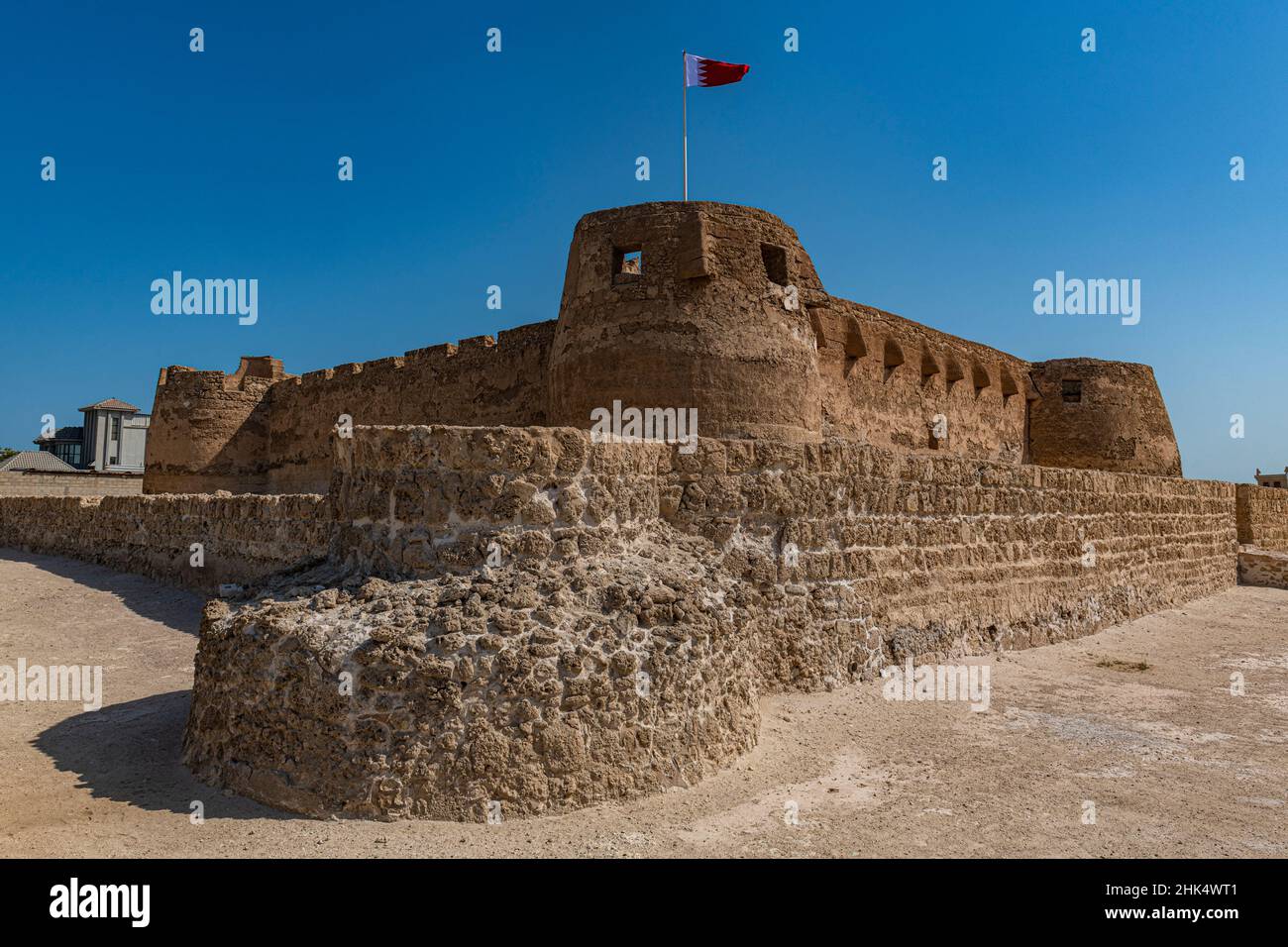 Historic Arad fort, Kingdom of Bahrain, Middle East Stock Photo - Alamy