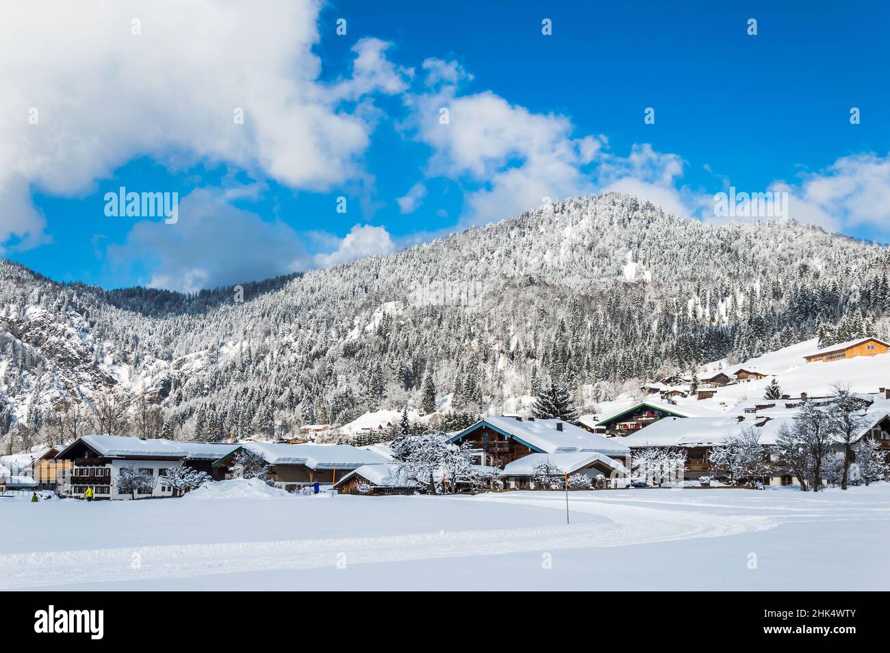 Snowy german alps hi-res stock photography and images - Alamy