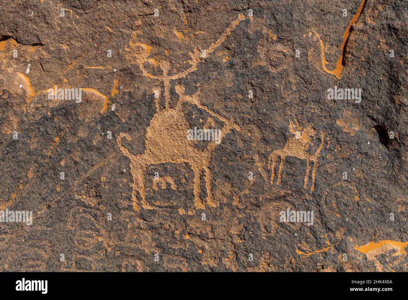Rock Art in the Ha'il Region, UNESCO World Heritage Site, Jubbah ...