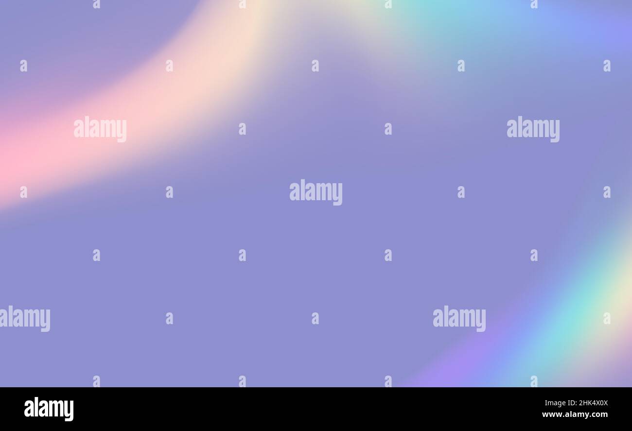 Refraction effect, wall with rainbow sunlight, holographic rays with ...