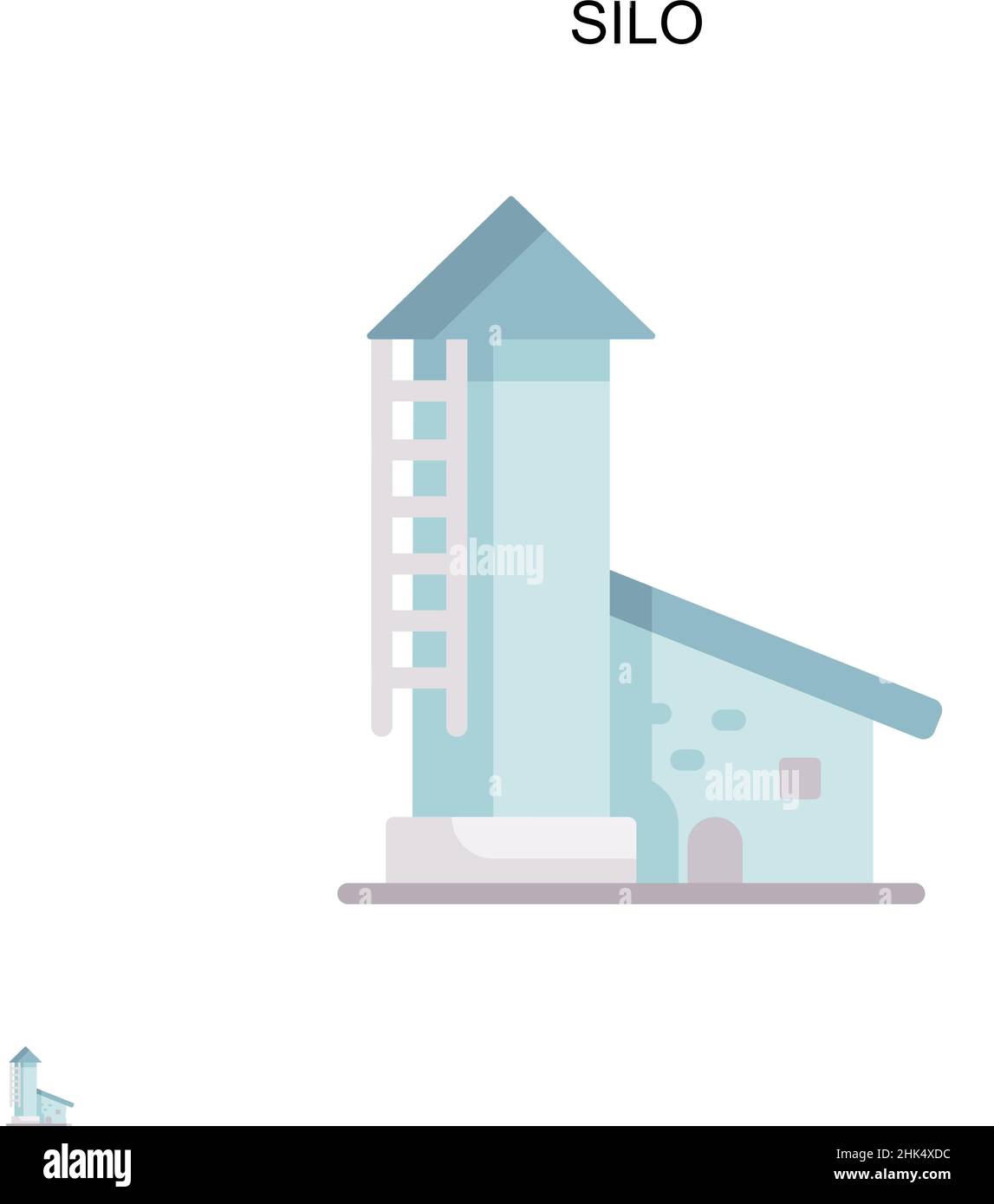 Silo icon hi-res stock photography and images - Alamy