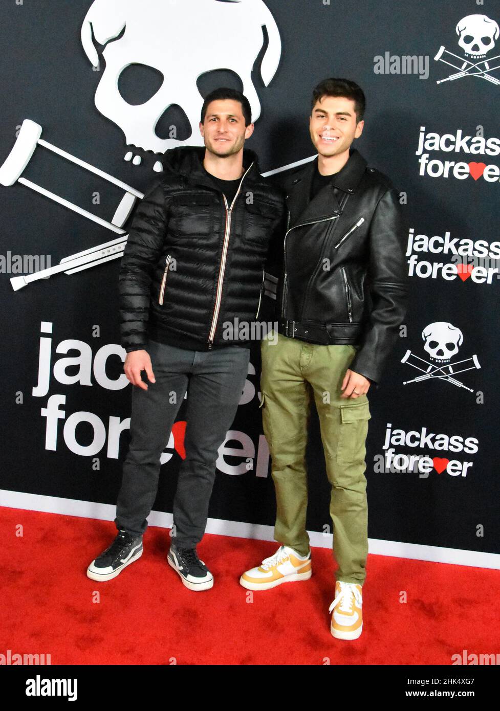 Los Angeles, California, USA 1st February 2022 (L-R) Roberto Portales ...