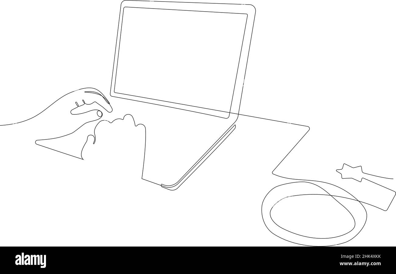 Online workspace Stock Vector Images - Alamy