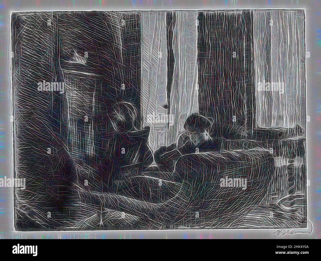 Inspired by Intimacy, Intimaté, Albert Besnard, French, 1849-1934 ...