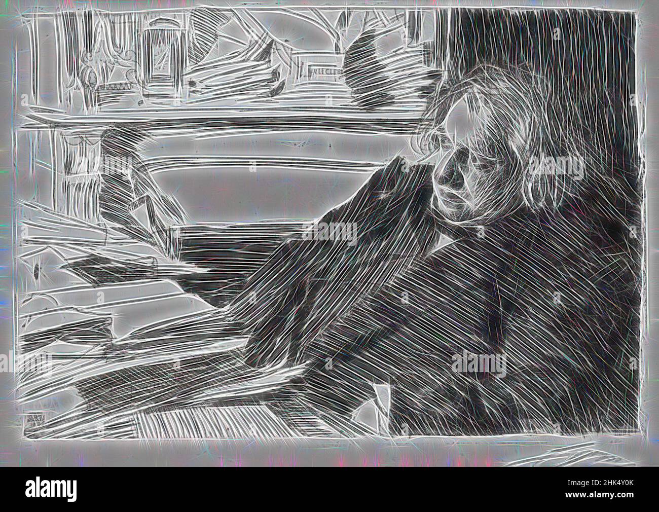 Inspired by Ernest Renan, Anders Zorn, Swedish, 1860-1920, Etching on ...