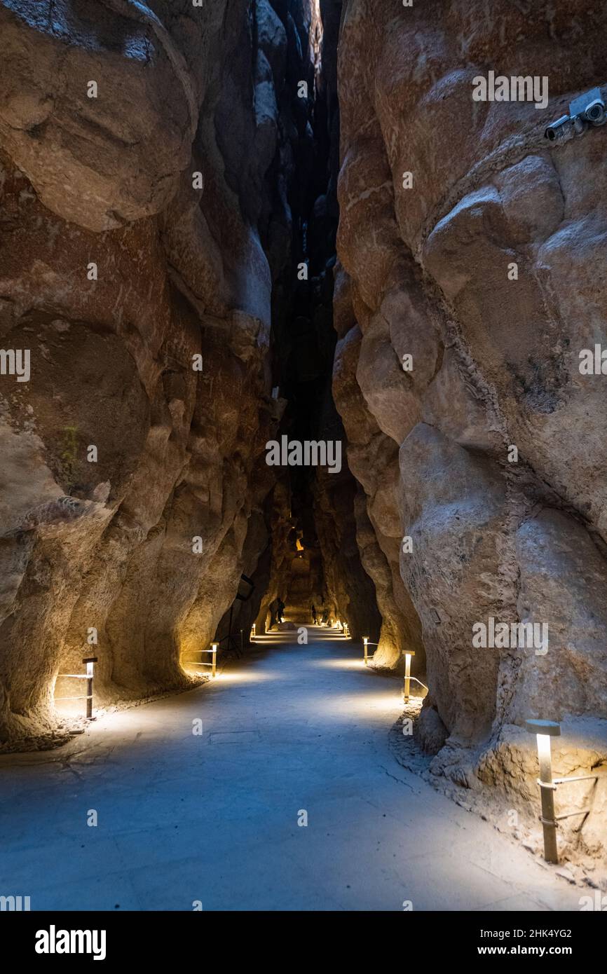 Cave at Al Qarah mountain, Al Ahsa (Al Hasa) Oasis, UNESCO World ...