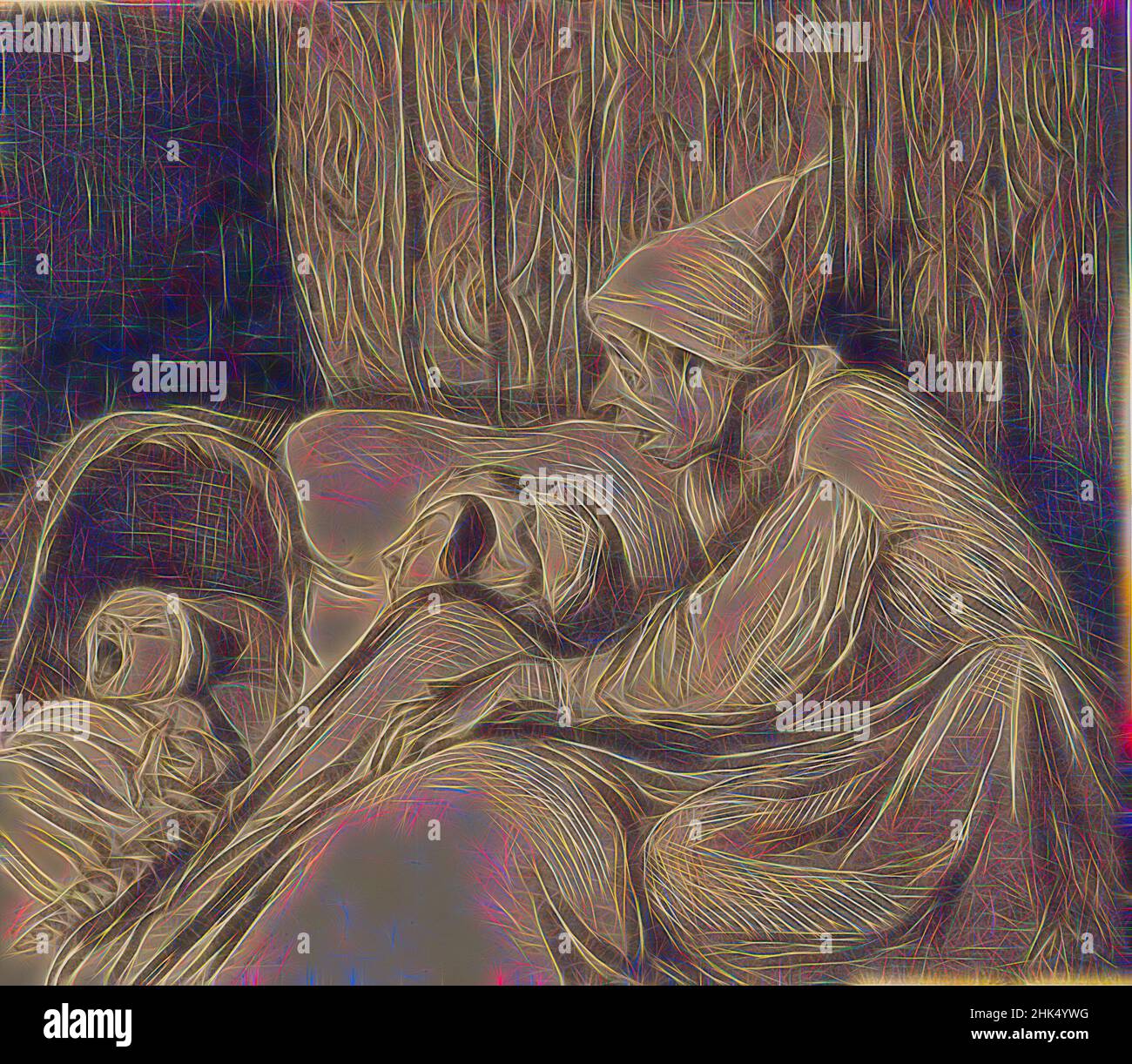 Inspired by L'Ouie, Honoré Daumier, French, 1808-1879, Lithograph on ...