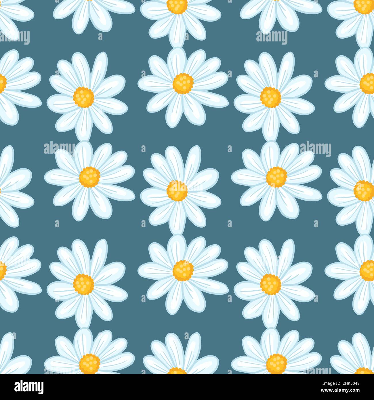 Vintage Daisy Background