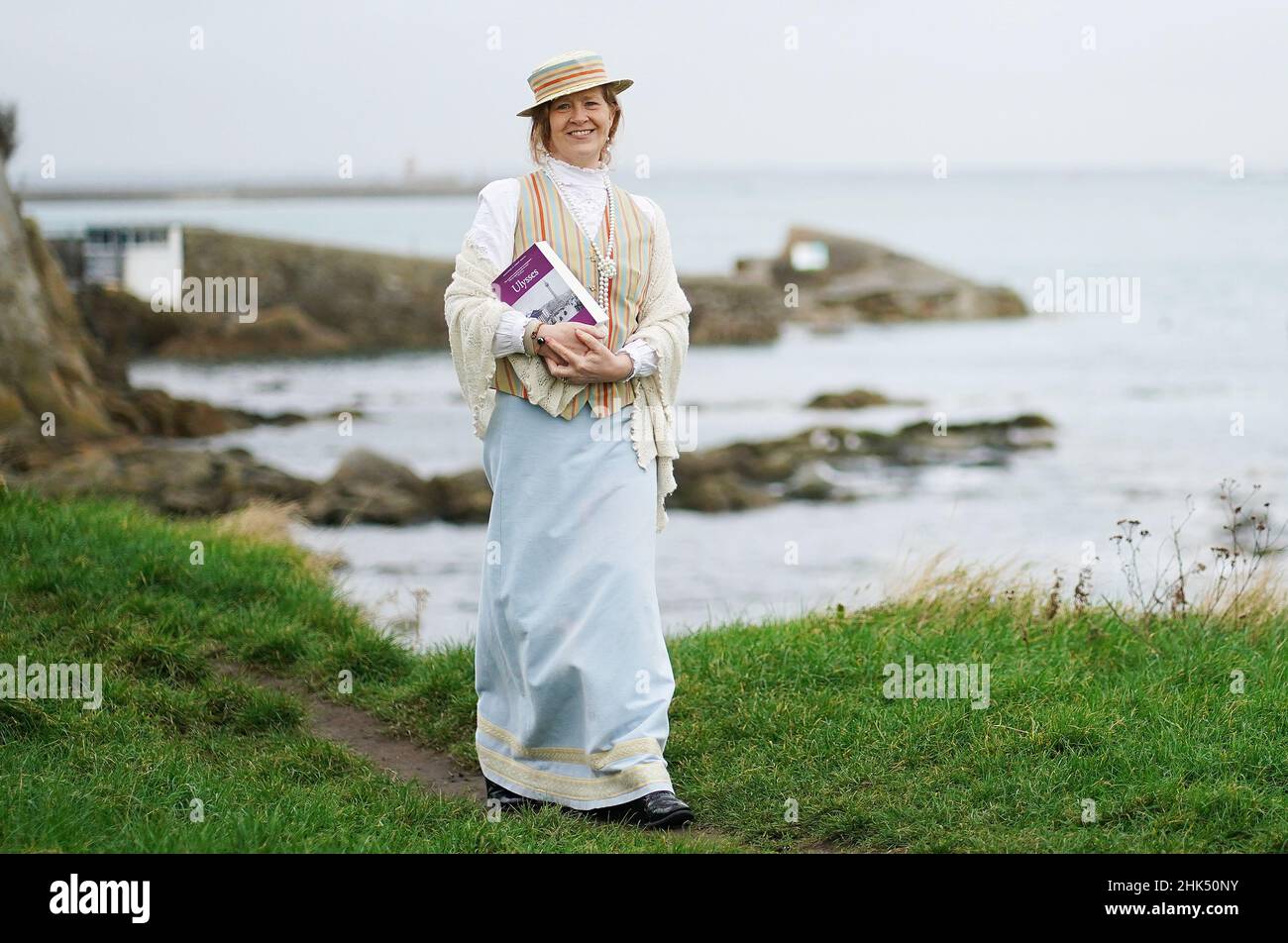 Anne Tyrrell Gogan walks along Sandycove Point, Dublin, near to the ...