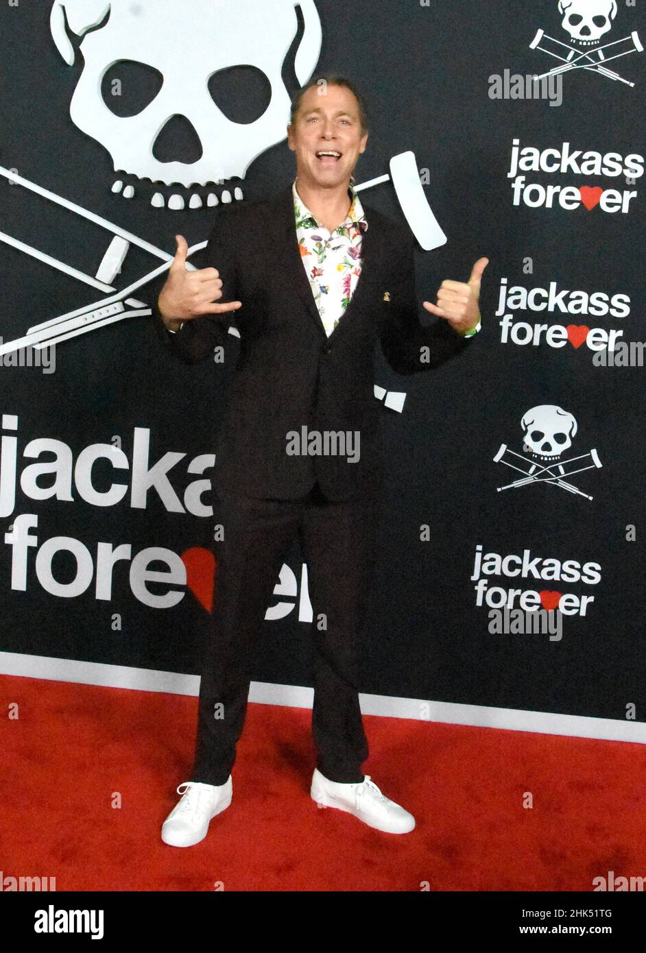 Los Angeles, California, USA 1st February 2022 Stunt Performer Dave ...