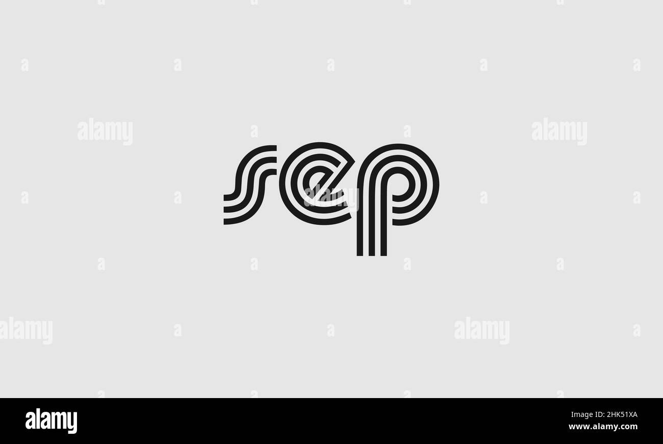 Letter Sep Logo High Resolution Stock Photography and Images - Alamy
