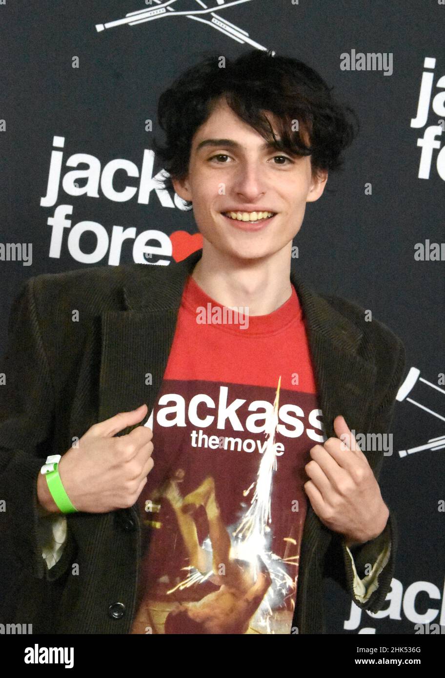 Los Angeles, California, USA 1st February 2022 Actor Finn Wolfhard ...