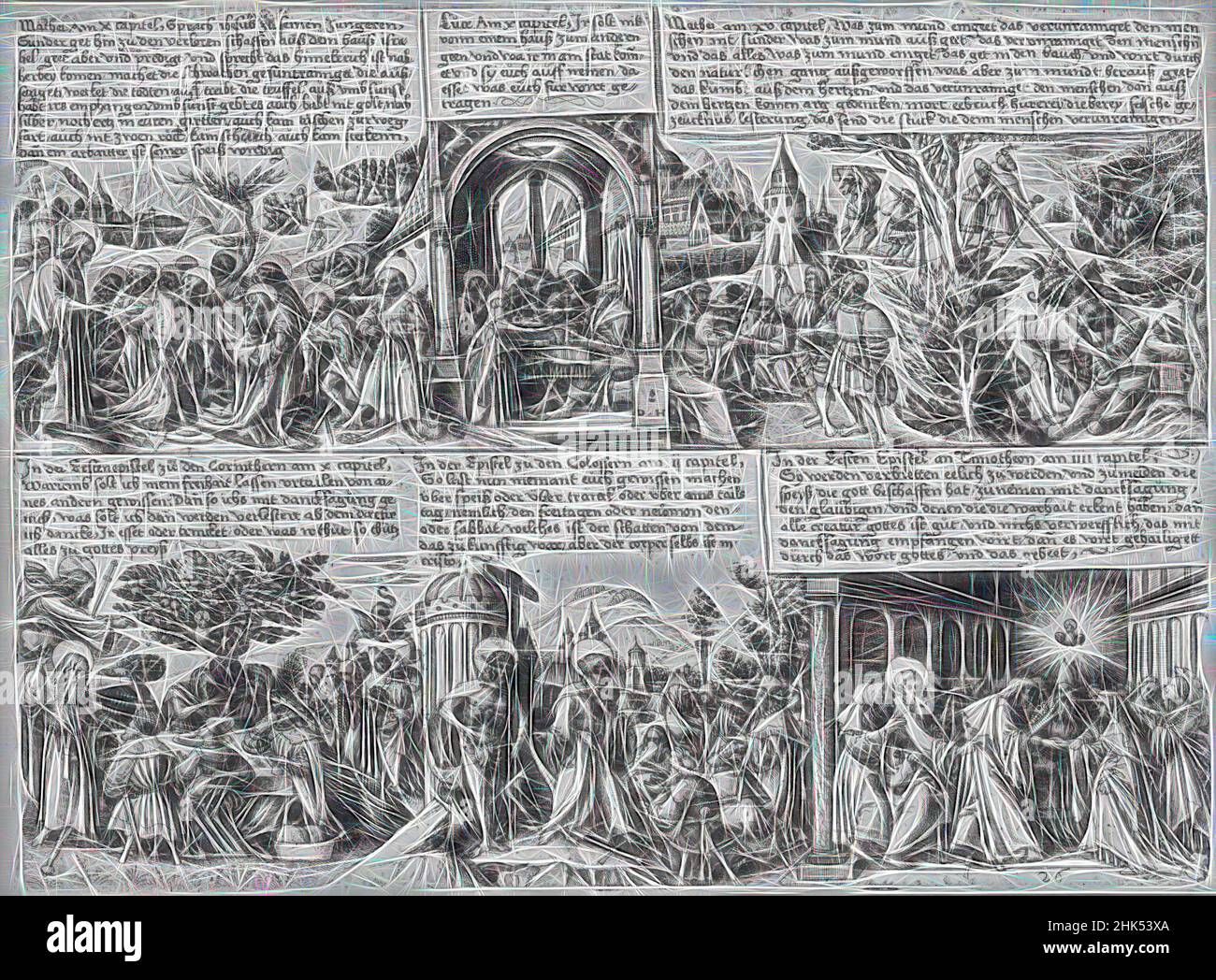 Inspired by Christ Giving the Mission to the Apostles, Daniel Hopfer ...