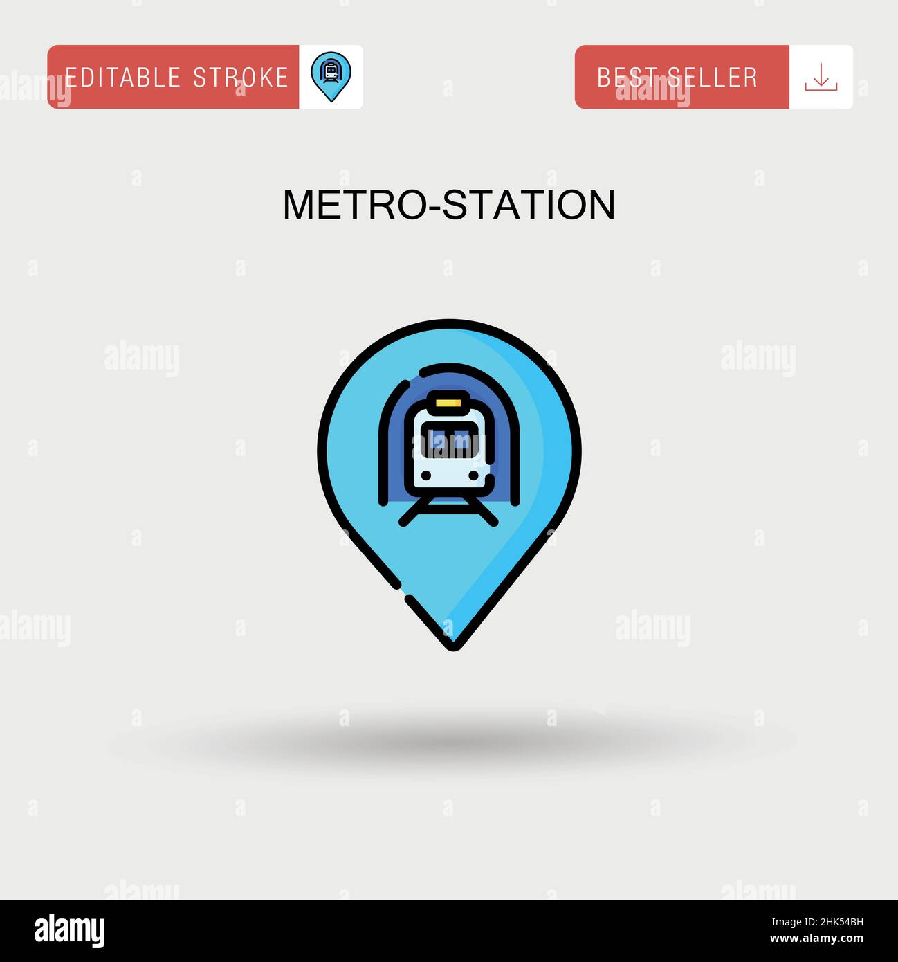 Railway station underground metro Stock Vector Images - Alamy