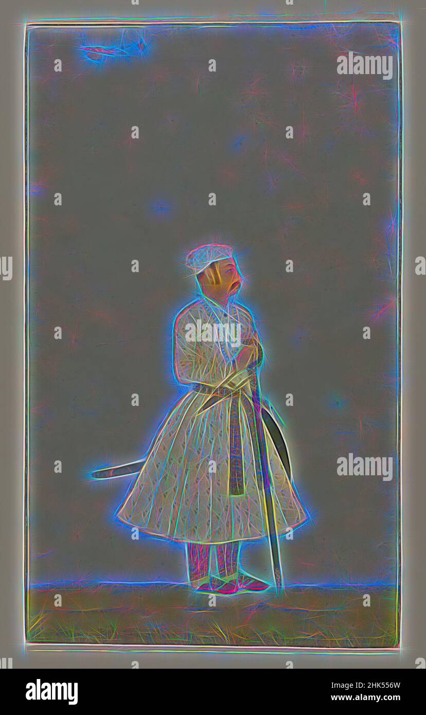 Inspired by Portrait of Rao Chattar Sal of Bundi, Indian, Opaque ...