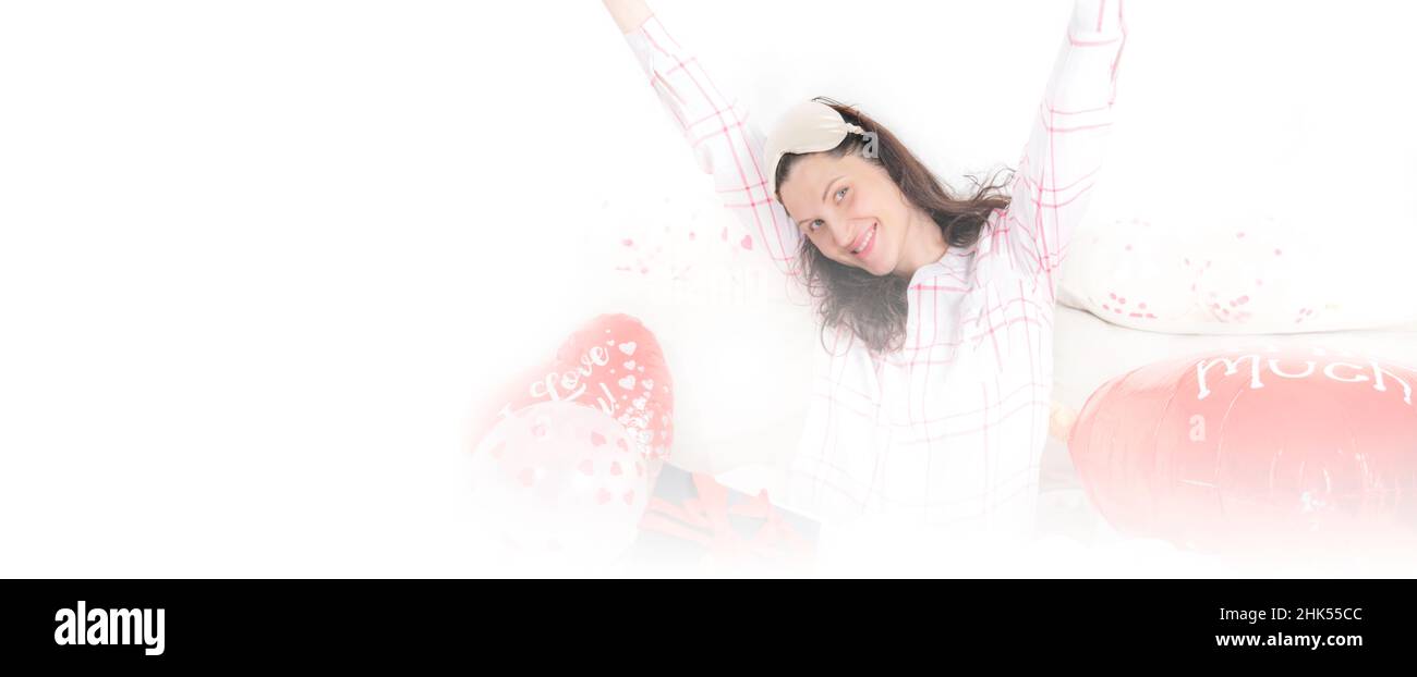 Girl in red pajamas Cut Out Stock Images & Pictures - Alamy