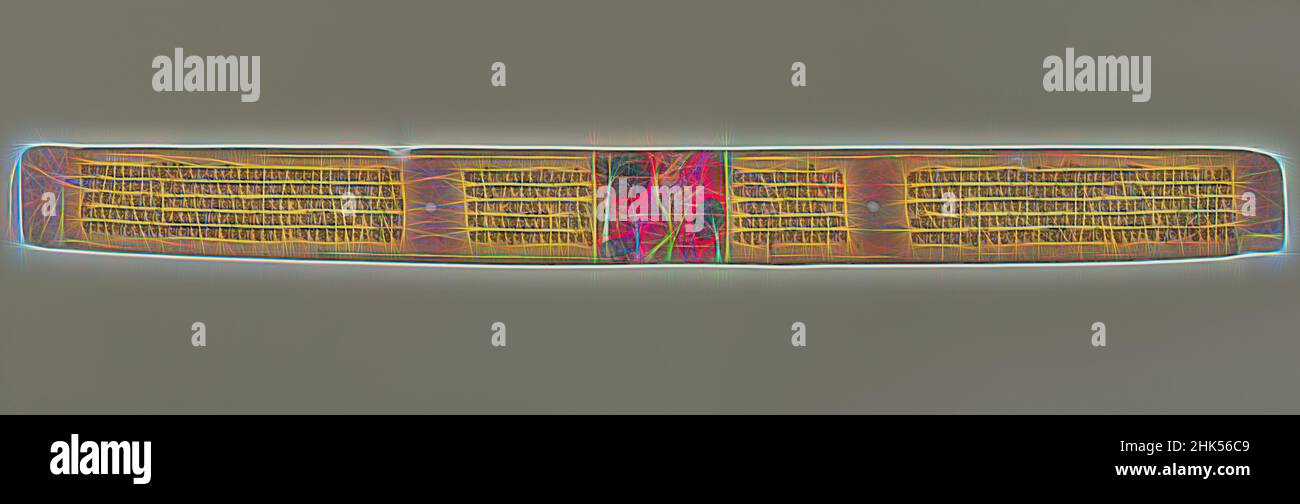 Inspired by Folio from a Gandavyuha Manuscript, Colors on palm leaf ...