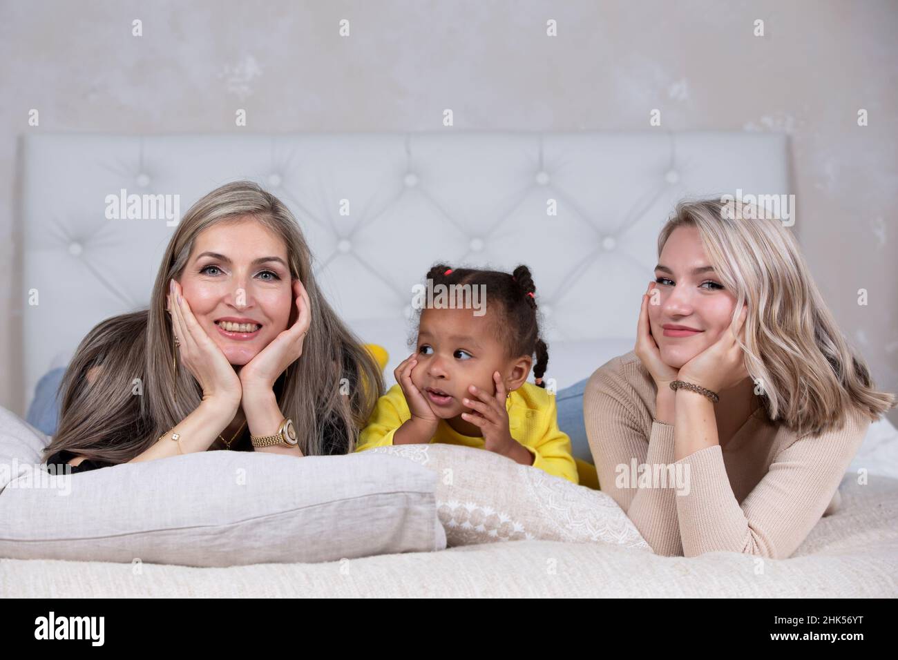 Family from different races. Mom grandmother light-skinned and a little ...