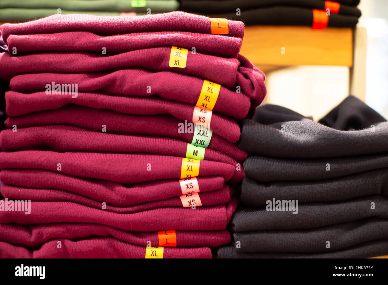 Fabric samples display pattern hi-res stock photography and images - Alamy