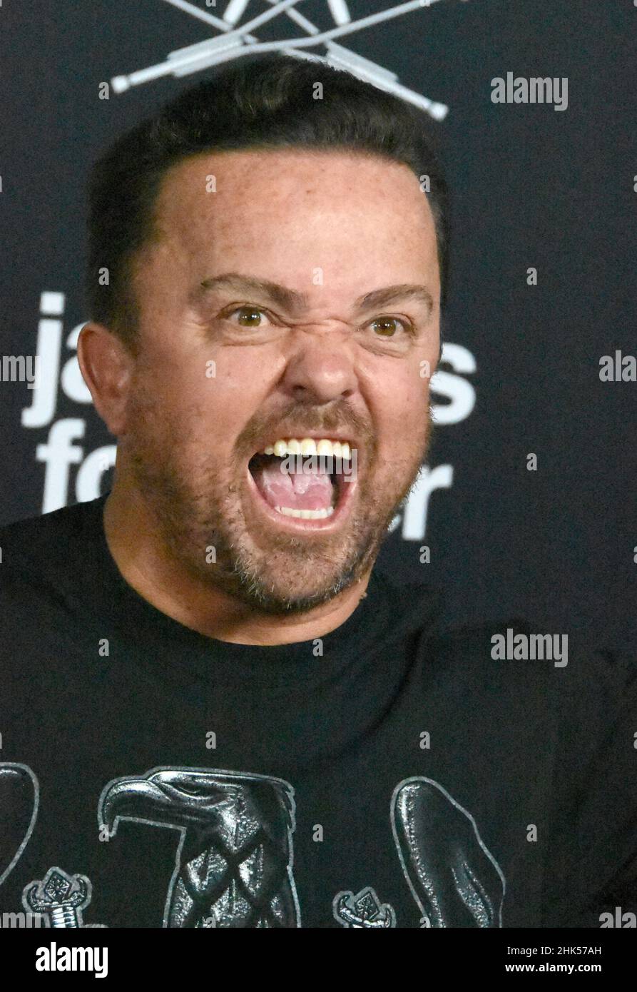 Los Angeles, California, USA 1st February 2022 Stunt Man Jason 'Wee Man ...