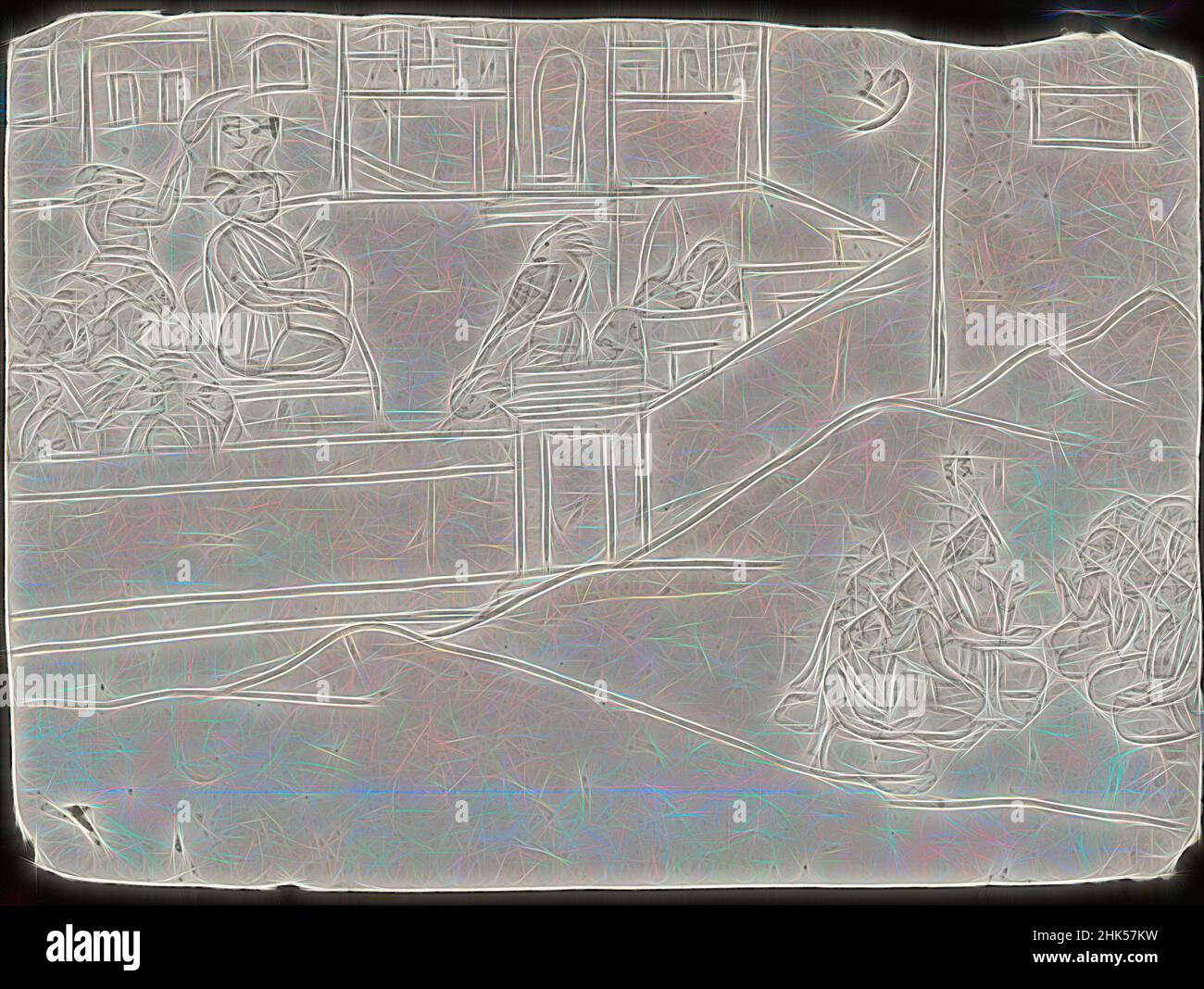 Inspired by The Demons Gather around Sumbha while the Gods Gather ...