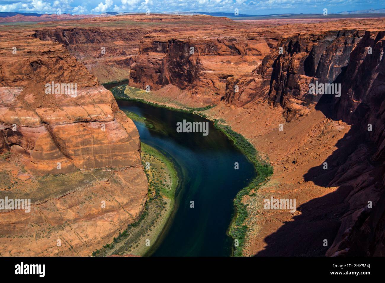 Horseshoe Bend on Colorado River Stock Photo - Alamy