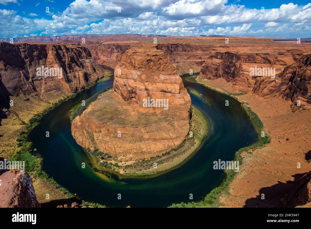 Horseshoe Bend on Colorado River Stock Photo - Alamy