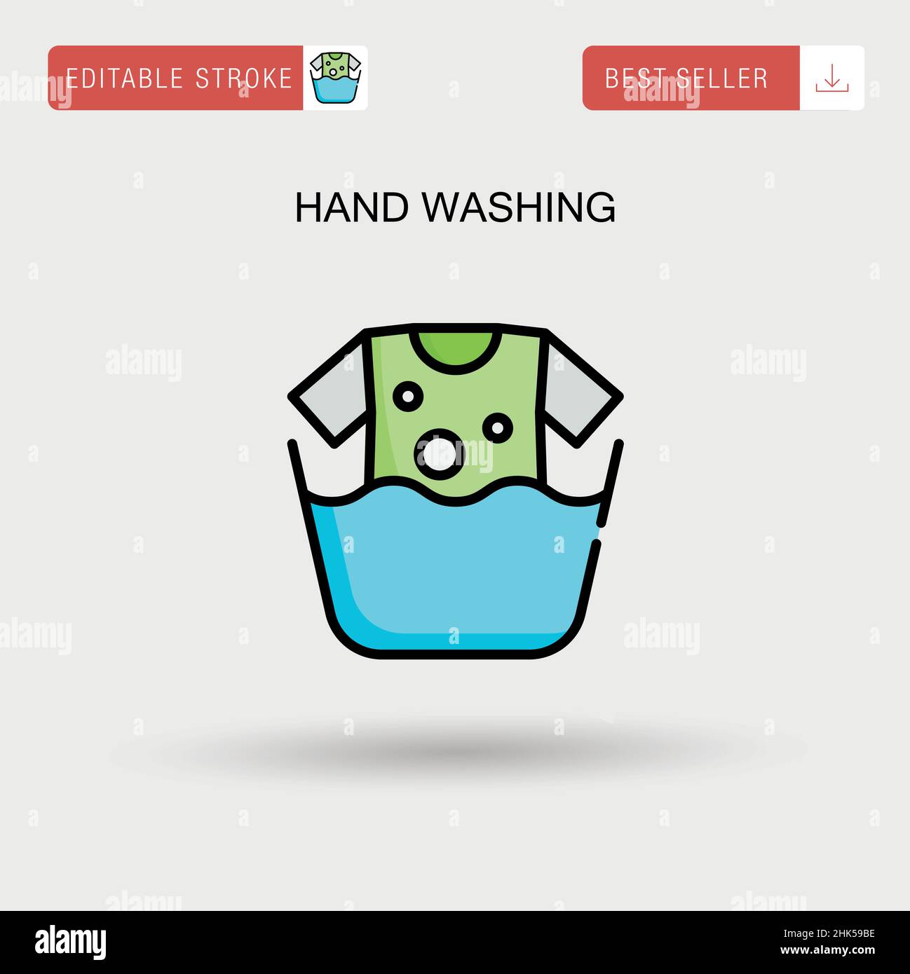 Hand washing toilet soap Stock Vector Images - Alamy