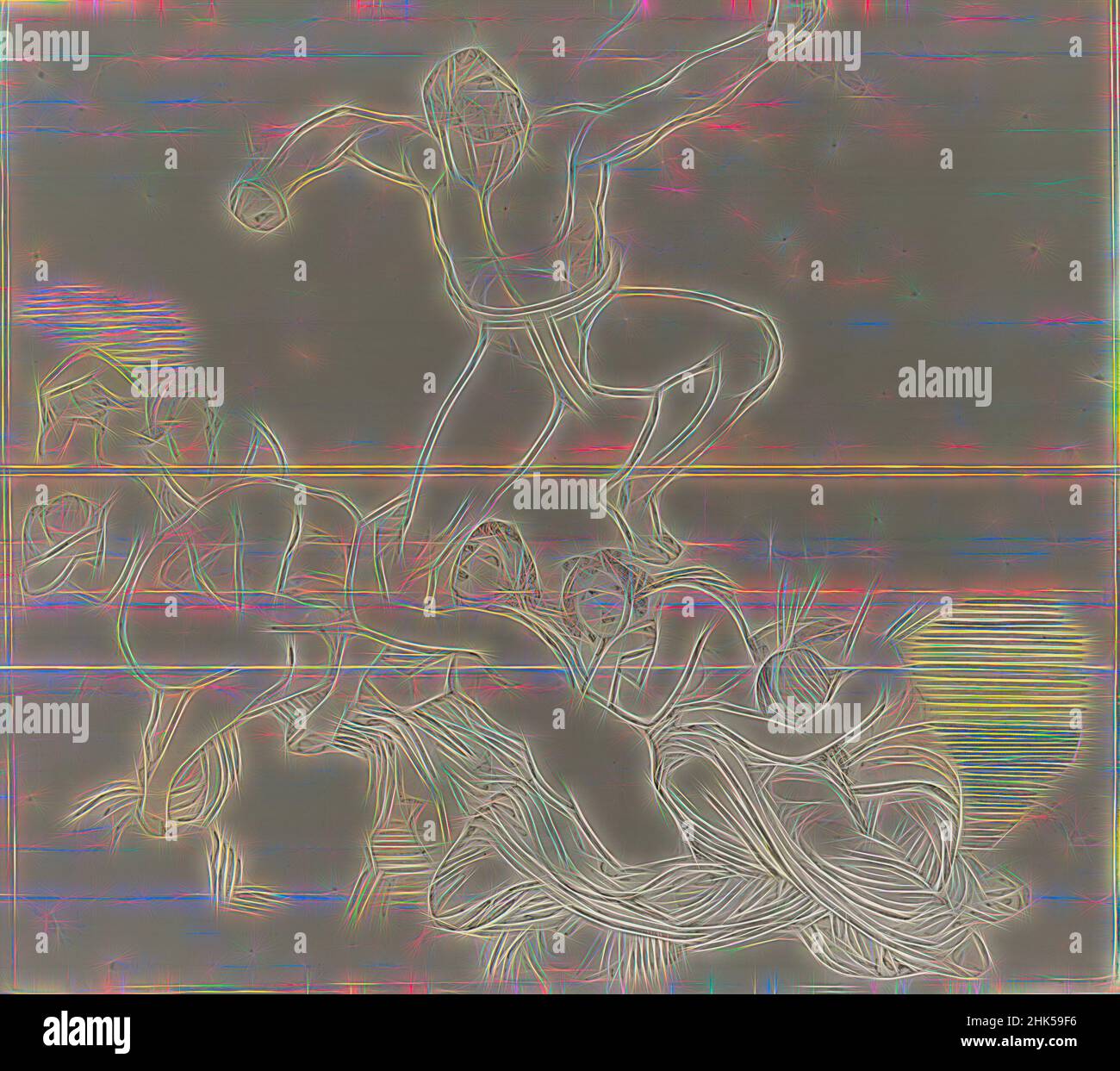 Inspired by Prometheus Bound, John Flaxman, British, 1755-1826, Pencil ...