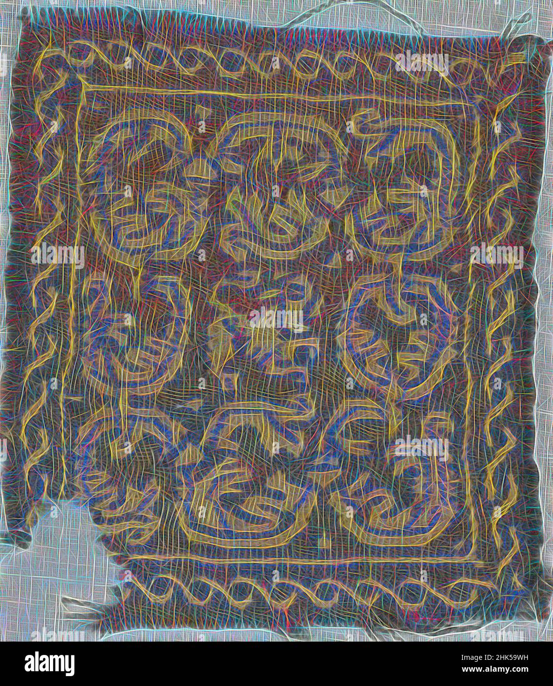 Inspired by Square Fragment with Animal and Botanical Decoration ...